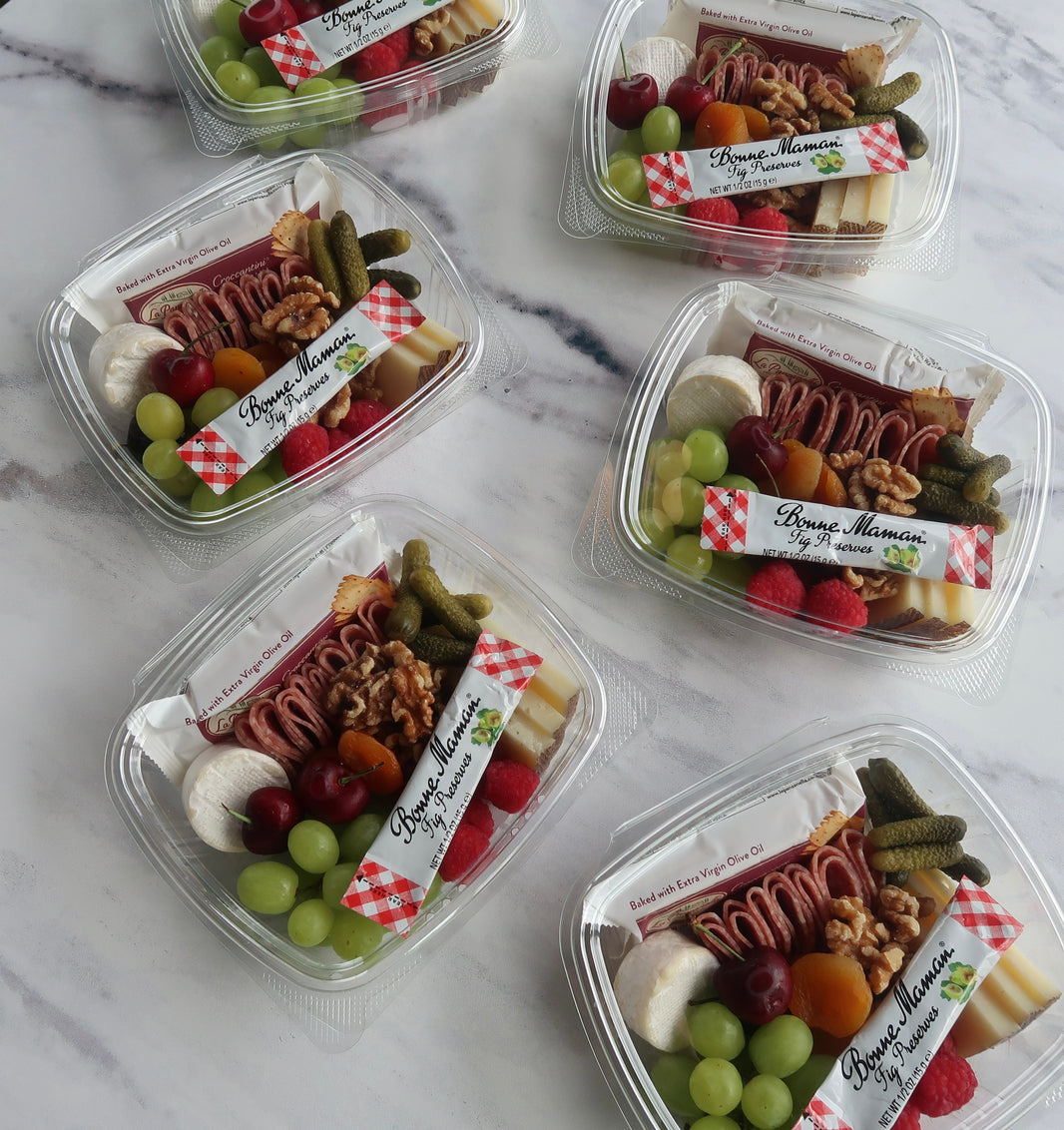 Individual Charcuterie Cups & Boxes – Graze & Gala